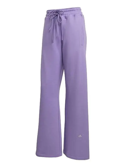 Adidas By Stella McCartney Logo Straight-leg Joggers - Purple