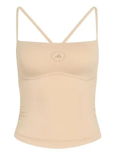 Adidas By Stella McCartney Studio Spaghetti Strap Tank - Neutral