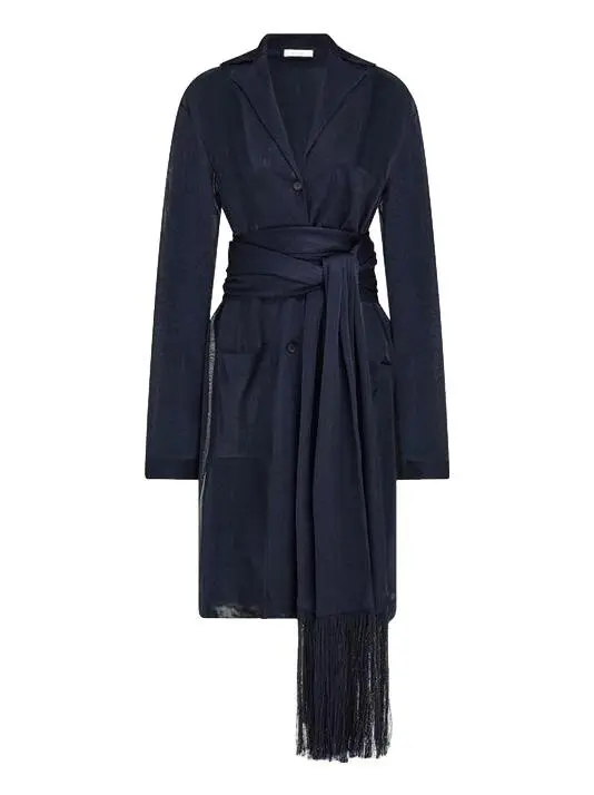 FERRAGAMO Jersey Duster - Blue / Navy