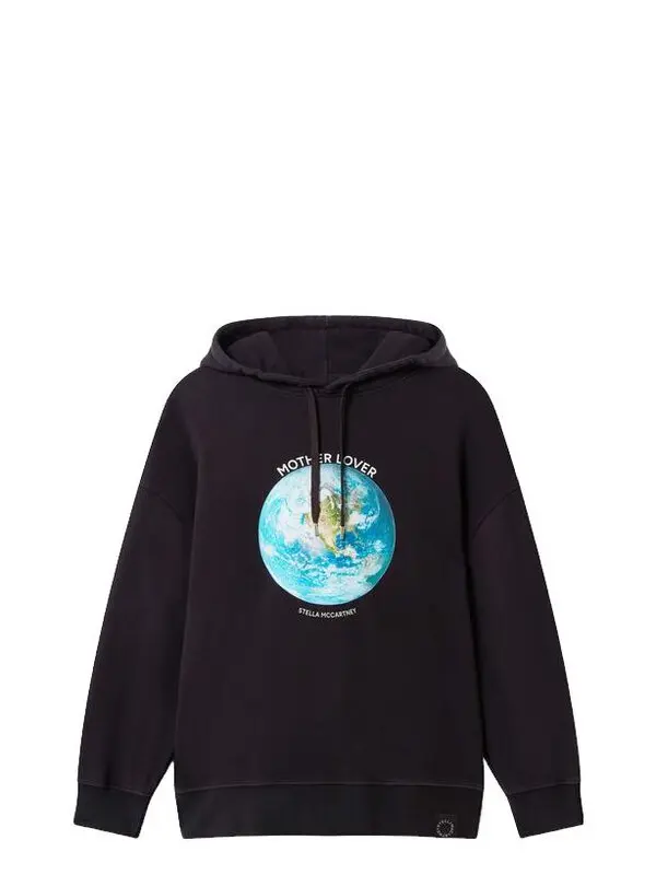 Stella McCartney Mother Lover Boyfriend Hoodie - Gray