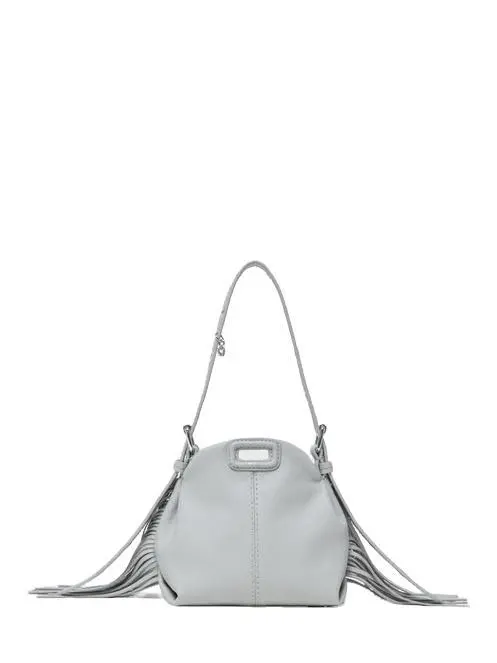 Maje Miss M Micro Bag - Grey