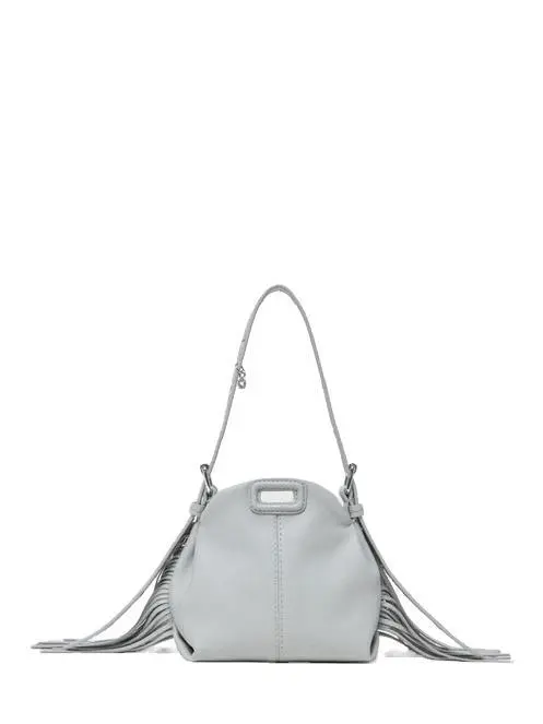 Maje Miss M Micro Bag - Grey