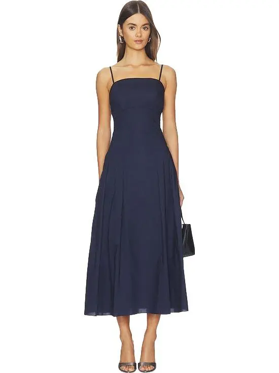 KIKA VARGAS Lena Dress - Navy
