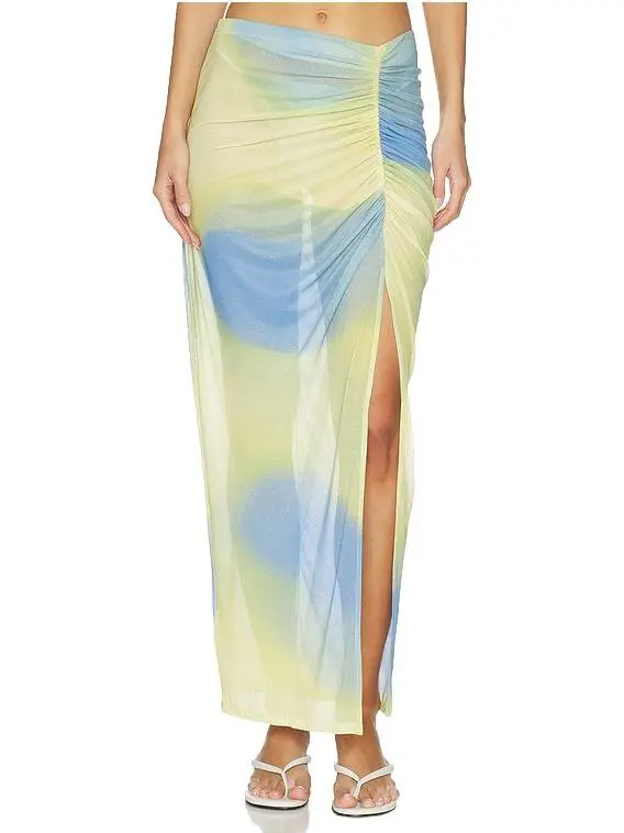 Simkhai Kensingten Skirt - Golden Hour Twilight