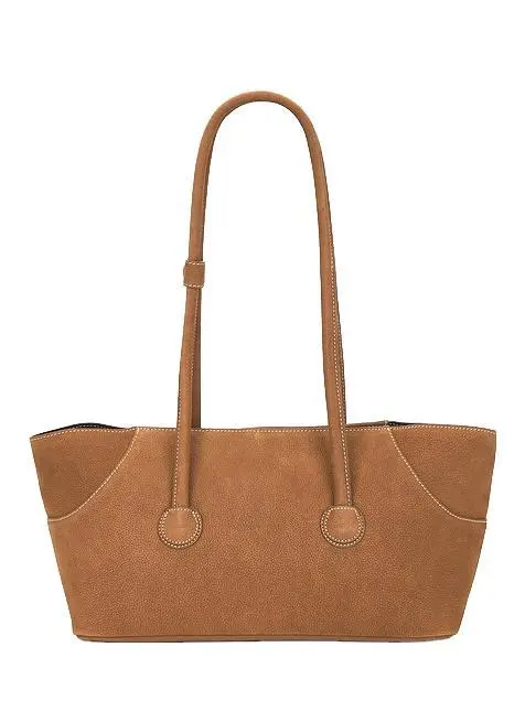 MARGESHERWOOD Boat Shopper Large Bag - Chestnut Nubuck