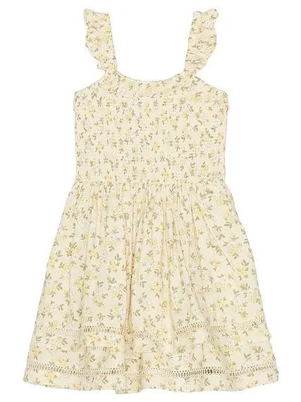 NORALEE Birdie Dress - Lemon Meadow
