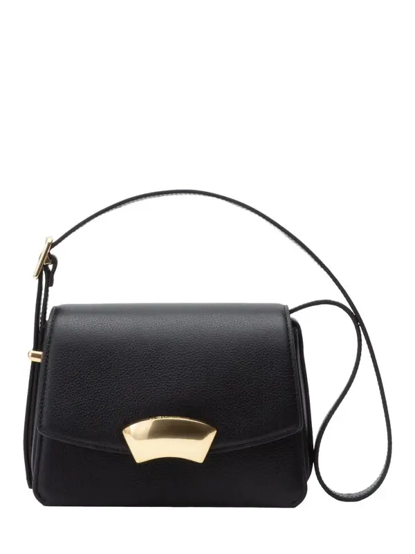 3.1 Phillip Lim Id Leather Shoulder Bag - Black