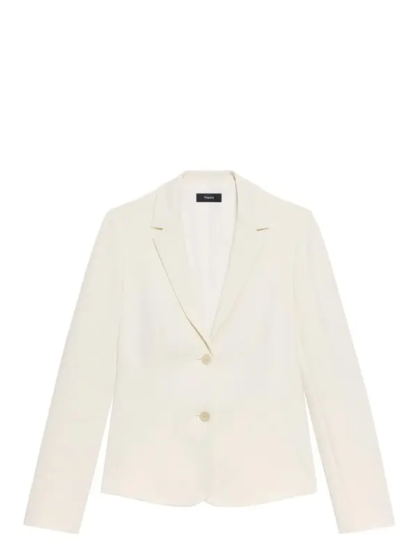 Theory Tailored Admiral Crepe Blazer - White
