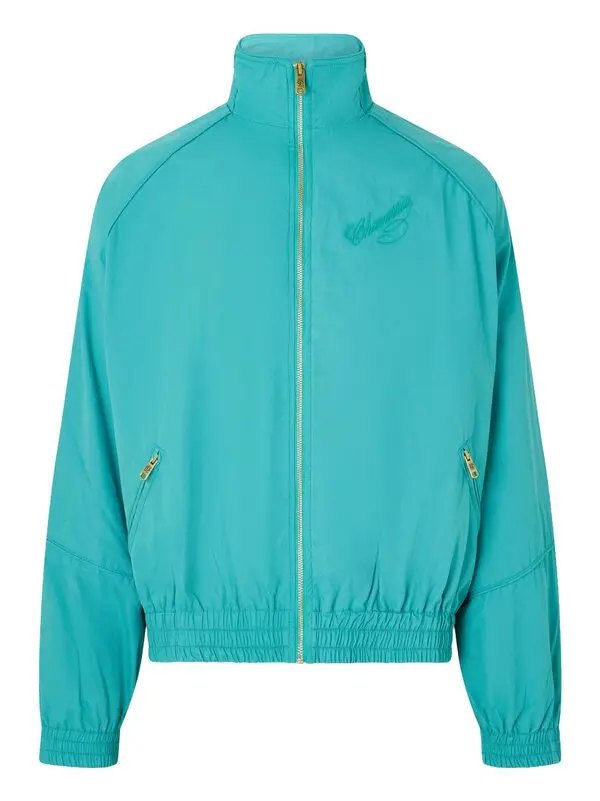 WILLY CHAVARRIA Ruff Rider Cotton Track Jacket - Green