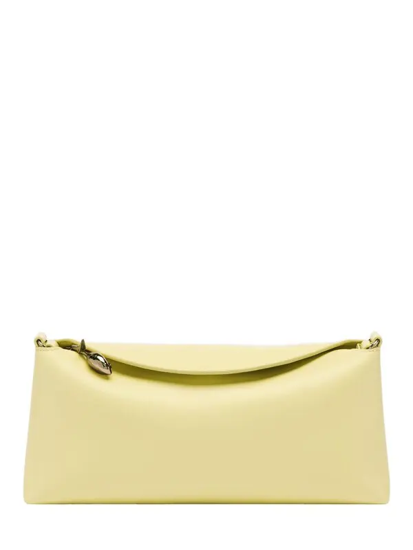 Erdem East West Leather Bloom Bag - Yellow