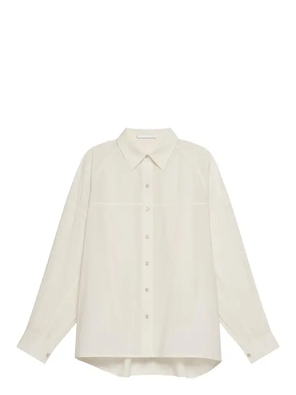 Helmut Lang Organic Cotton Trench Shirt - White