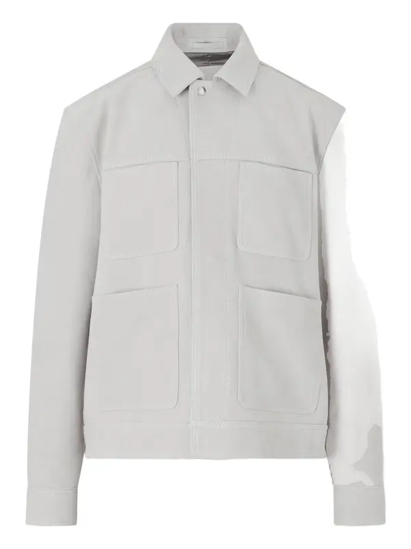 Mr P. Suede Shirt Jacket - Neutrals