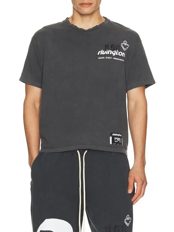 RRR123 Membership Uso Tee - Black