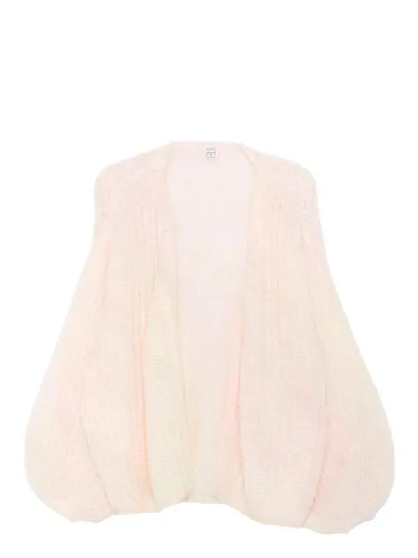 TOTEME Balloon-sleeve Cardigan - Pink