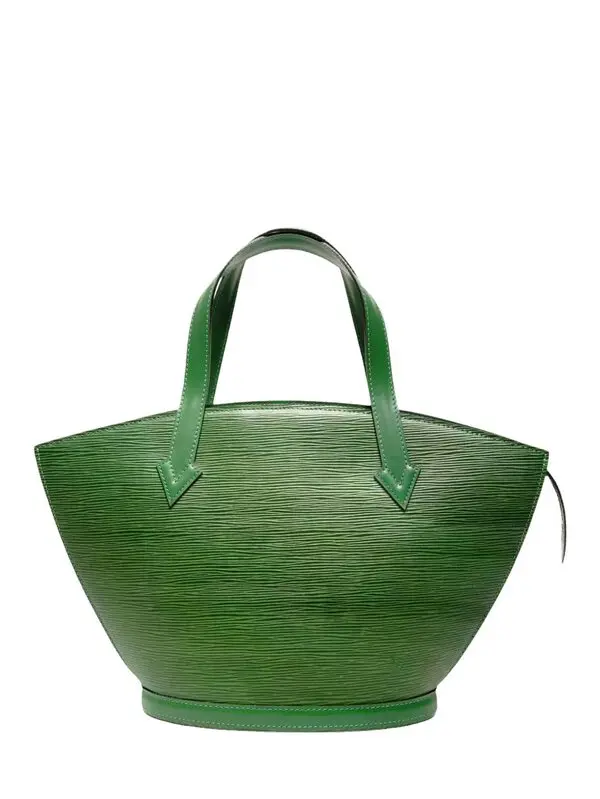 LOUIS VUITTON 1995 Saint Jacques Leather Tote Bag - Green