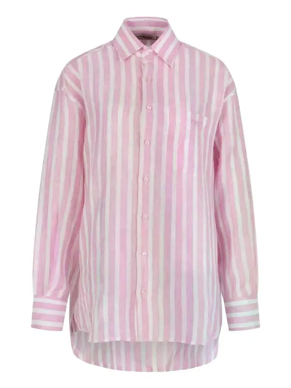 PARAMIDONNA Vanessa Striped Shirt - Pink