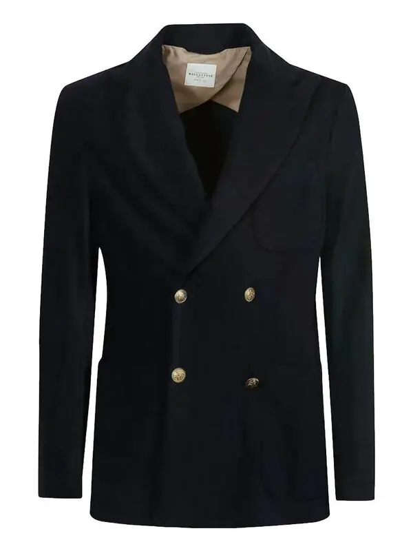 BALLANTYNE Double-breasted Blazer - Blue
