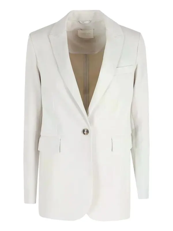 CIRCOLO 1901 Button-fastening Jacket - Neutrals