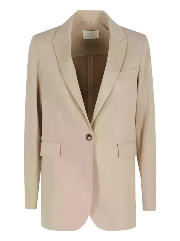 CIRCOLO 1901 Button-fastening Blazer - Neutrals