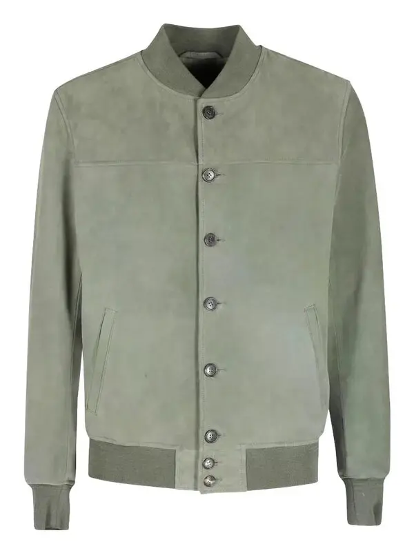 STEWART Button-up Jacket - Green