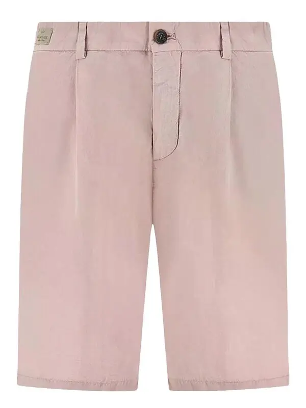 Paul & Shark Buttoned Bermuda Shorts - Pink