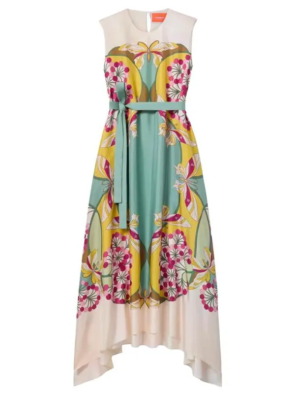 La DoubleJ San Carlo Sleeveless Maxi Dress - Green