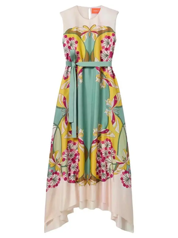 La DoubleJ San Carlo Sleeveless Maxi Dress - Green