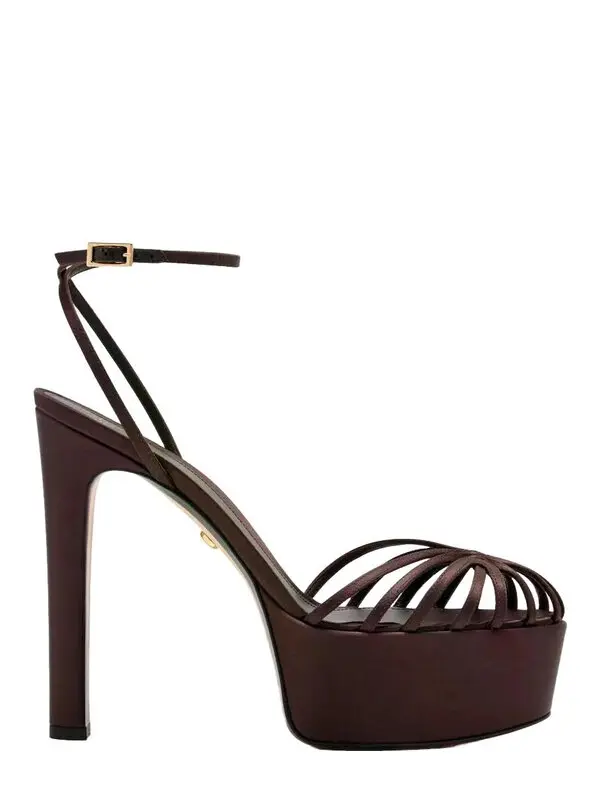 ALEVI MILANO 135mm Eva Platform Sandals - Brown