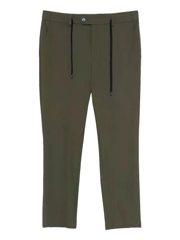 DISTRETTO 12 Active Drawstring Trousers - Green