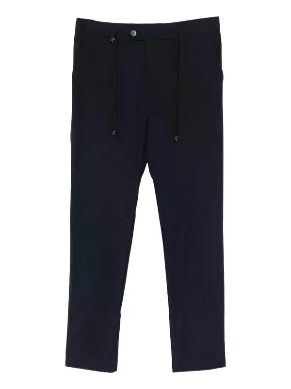 DISTRETTO 12 Active Drawstring Trousers - Blue