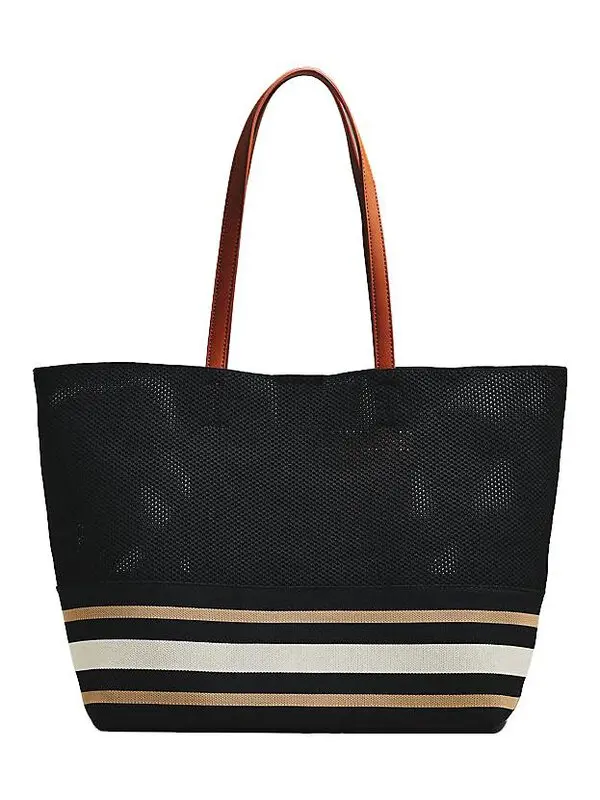 SHIRALEAH Aria Neoprene Tote Bag - Black