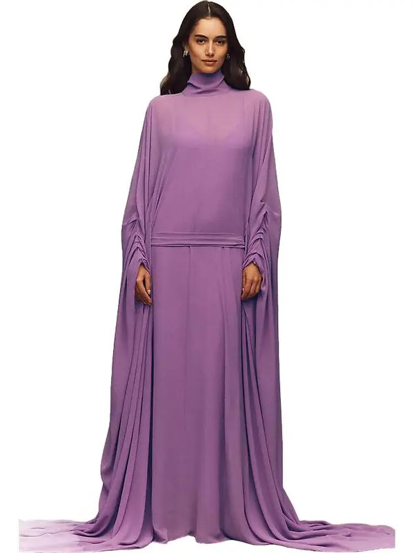 DE LA VALI Nila Maxi Dress - Light Purple