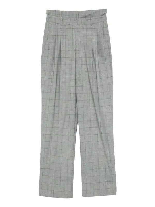 Monse Double Waistband Trousers - Grey