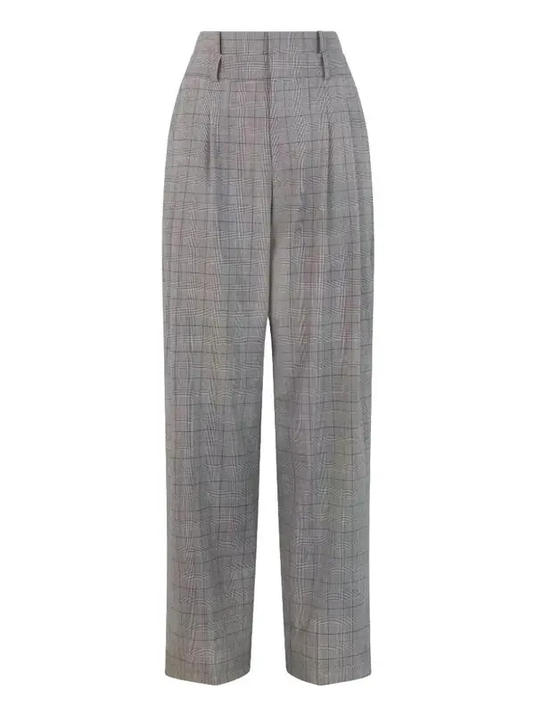 Monse Double Waistband Trousers - Grey
