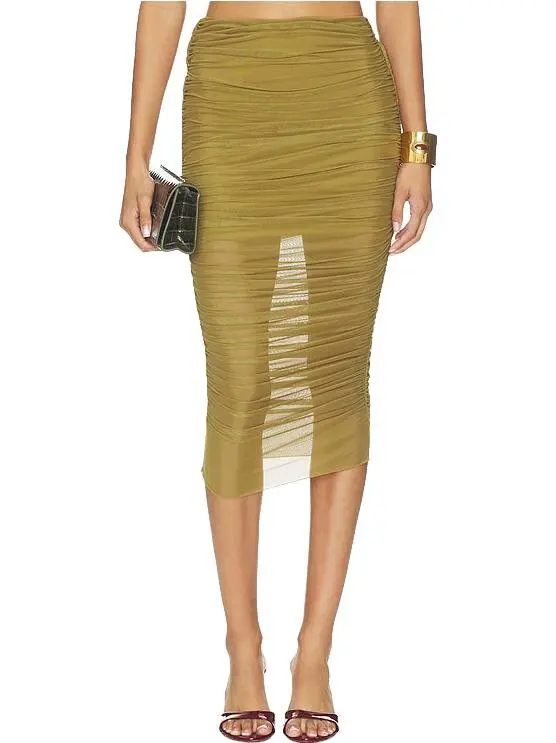 SEROYA Maja Skirt - Olive