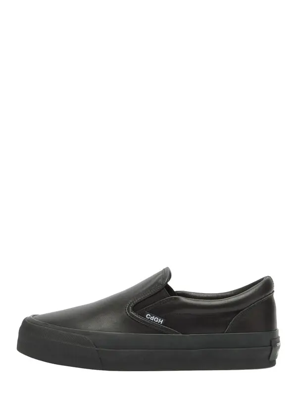 Comme Des Garçons Steer Slip-on Sneakers - Black