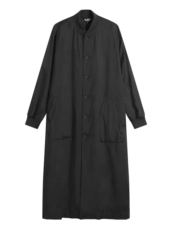 Comme Des Garçons Long Formal Coat - Black