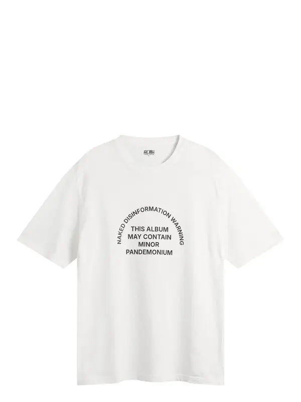 ACMH BY MAGIC CASTLES Naked Disinformation T-shirt - Off White