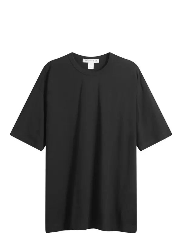 Comme Des Garçons Oversized Printed Jersey - Black
