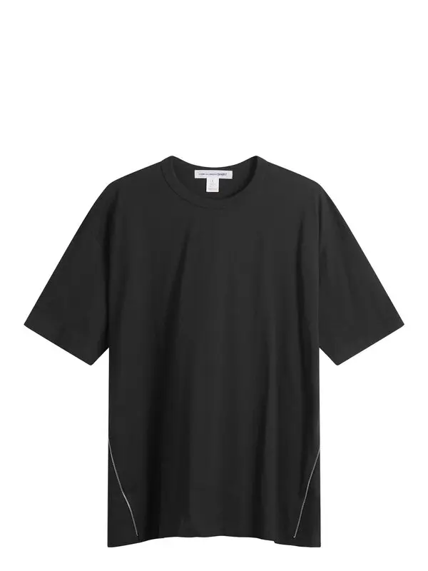 Comme Des Garçons Oversized Cotton Jersey - Black