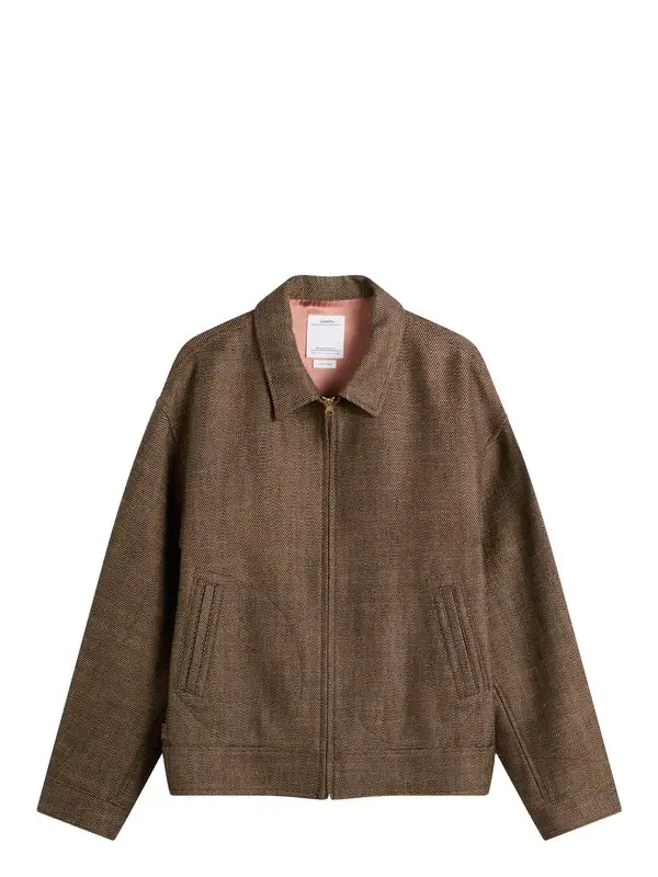 Visvim Strato Bomber Jacket - Dk Brown