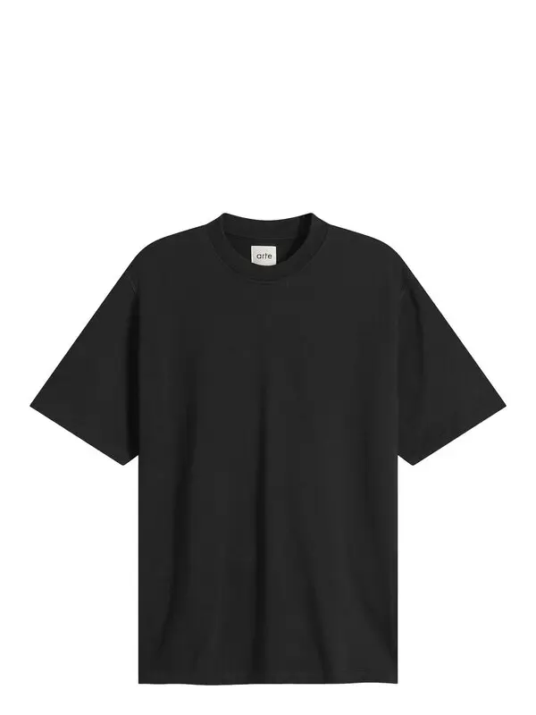ARTE Big Logo Back T-shirt - Black