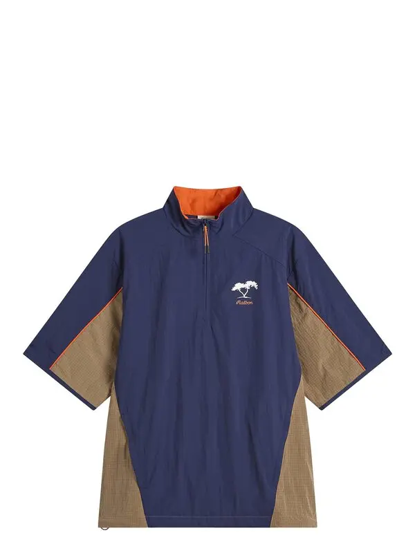 MALBON Torrey Pines Windshirt - Baritone Blue/sea Turtle