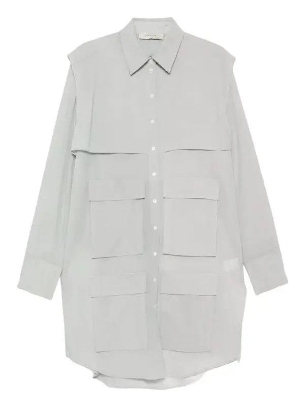QASIMI Pocket Overshirt - Grey