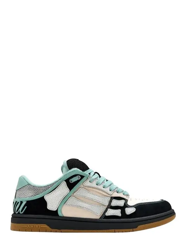 Amiri Xl Skel Top Low Sneakers - Black