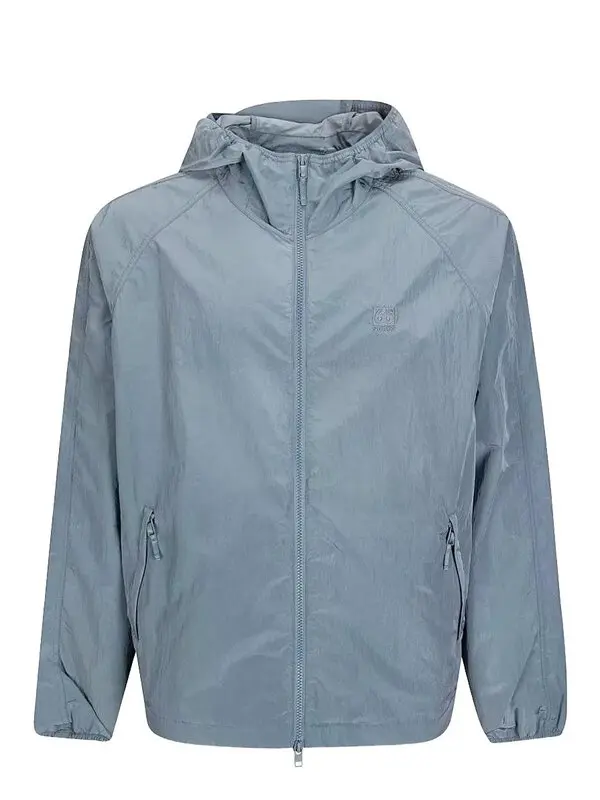 66 NORTH Kjalarnes Hooded Windbreaker - Grey