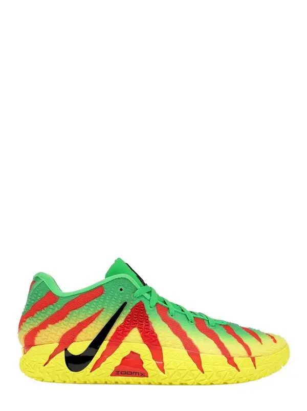 Nike Ja 3 Jurassic Park Explorer Sneakers - Green Spark/black/university Red