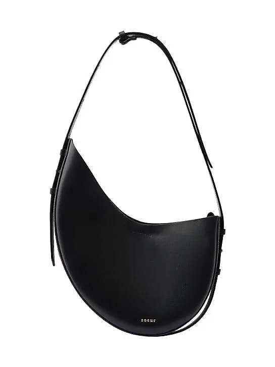 Soeur Leather Handbag - Noir