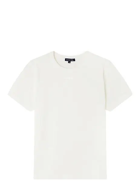 Soeur Astride Cotton-jersey T-shirt - Blanc