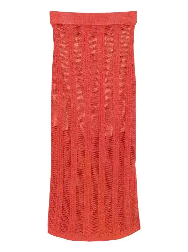 PENNYBLACK Knitted Skirt - Red